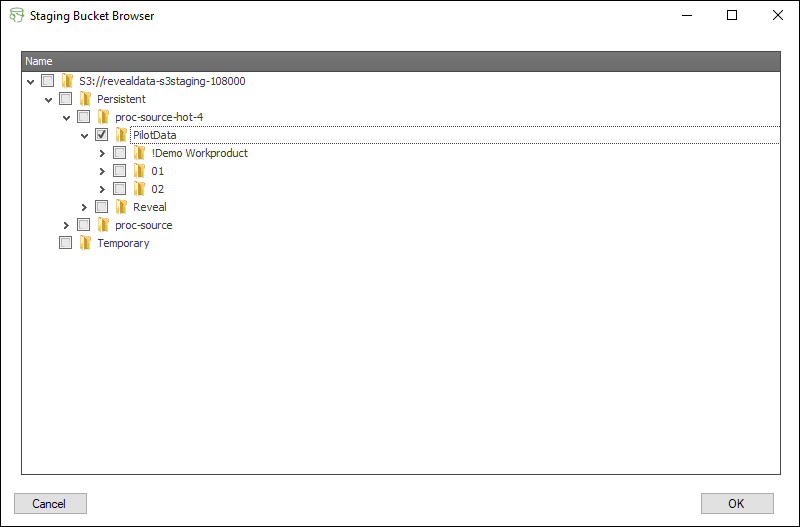 Process and Load Data - Discovery Manager